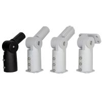 China Rotatable Metal LED Street Light Adapter Bracket with 60-80mm Pole Aperture and 90° Angle Adjustment for sale
