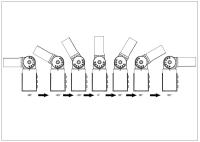 China Rotatable Metal LED Street Light Adapter Bracket with 60-80mm Pole Aperture and 90° Angle Adjustment for sale