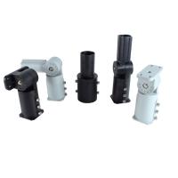 China Rotatable Metal LED Street Light Adapter Bracket with 60-80mm Pole Aperture and 90° Angle Adjustment for sale