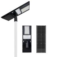 China 25W-60W All-in-One Solar Street Light with Self-Cleaning Feature, LiFePo4 Battery & Monocrystalline Panel for sale