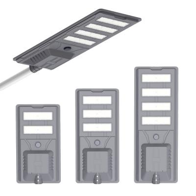 China 150W Commercial Solar LED Street Light with Night Sensors - 45AH LiFePo4 Battery, IP65 Rated, 760×366×84mm for sale