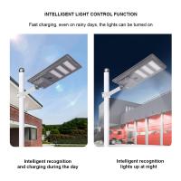 China 3000k Engineering Sensor  All In One Solar Led Street Lights 400w 4 Modules for sale