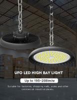 China Industrial LED UFO High Bay Light 200W Die-Cast Aluminium Durable Workshop Lighting for sale