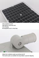 China UNIKE Solar LED Street Light 60W-300W with Optional Motion Sensor for Road Lighting for sale