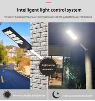 China Waterproof Motion Sensor Solar Street Light 400W-600W with 6V Solar Panel and LiFePo4 Battery for sale