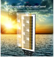 China Waterproof Motion Sensor Solar Street Light 400W-600W with 6V Solar Panel and LiFePo4 Battery for sale