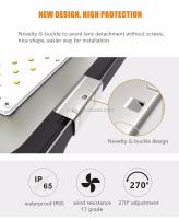 China UNIKE Flat LED Flood Light 10W-200W IP65 Waterproof with AC85-277V Input and 5-Year Warranty for sale