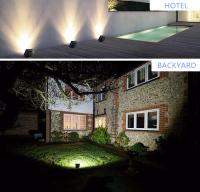 China Slim LED Garden Floodlight 50W Outdoor IP65 Square Flat Reflector AC85-277V for sale