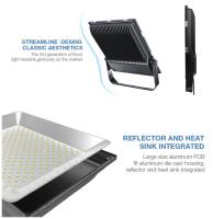 China Slim LED Garden Floodlight 50W Outdoor IP65 Square Flat Reflector AC85-277V for sale