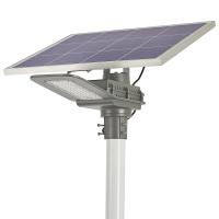 China 40W Integrated Solar Street Light with Polycrystalline Panel 4400lm Output 12.8V LiFePo4 Battery for sale