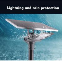 China 40W Integrated Solar Street Light with Polycrystalline Panel 4400lm Output 12.8V LiFePo4 Battery for sale