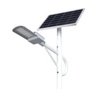 China 100W Waterproof Split Solar Street Light with 50000mAH LiFePo4 Battery and 4200lm Output for sale