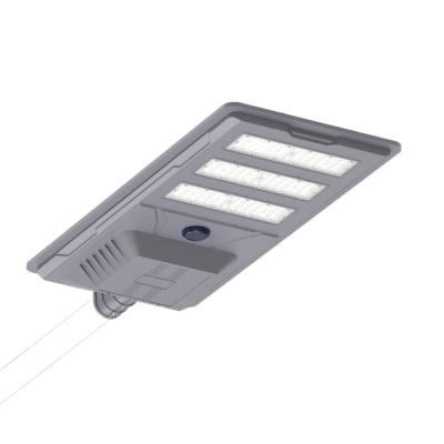 China 5V 65W Integrated Solar Street Light with Aluminum Housing - 300W LED Output, 60AH LiFePo4 Battery for sale