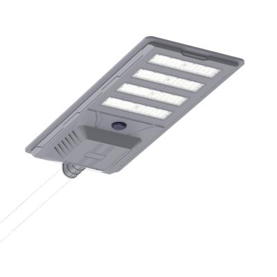 China 3000k Engineering Sensor  All In One Solar Led Street Lights 400w 4 Modules for sale