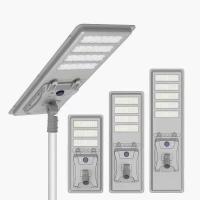 China All in One Integrated Solar LED Street Light 30W 40W 50W Auto Dimming PIR Sensor for sale