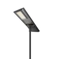 China UNIKE 60W Smart Solar Street Light with 100W Panel and 12.8V/36AH Battery for 7-10m Height Installation for sale