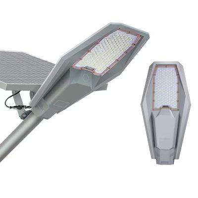 China Waterproof Solar Powered Outdoor Street Lights 100W 200W 300W 400W LED with Remote Control and Die-Cast Aluminum Housing for sale