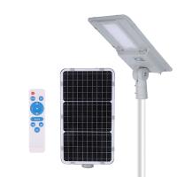 China 100W IP65 Solar LED Street Light with Auto Dimming Remote Control - 6V/25W Panel, 3.2V/20Ah Battery for sale