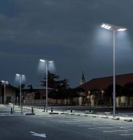 China UNIKE 100W-400W Wireless Solar Garden Light LiFePo4 Battery Outdoor Pathway Lighting for sale
