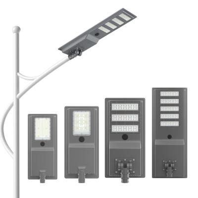 China UNIKE FT3-05 500W All-in-One Solar LED Street Light LiFePO4 Battery IP65 9-12m Height for sale