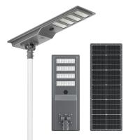 China UNIKE 100W-500W All-in-One Smart Solar LED Street Light with 10-12 Hour Runtime and IP65 Waterproof Rating for sale