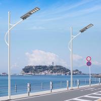 China UNIKE FT3-500W Aluminum Alloy Integrated Solar LED Street Light 12.8V 60AH IP65 Outdoor for sale