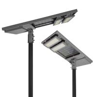 China IP65 High Efficiency 7070 SMD All In One Solar Street Light with Adjustable LED Module for sale