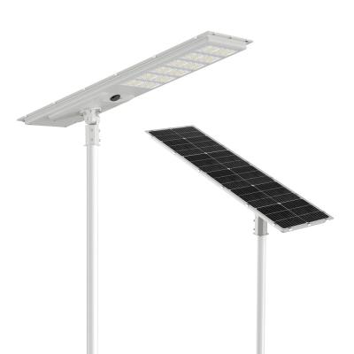 China All in One LED Solar Street Light 180lm/W IP65 with LiFePo4 Battery 12hrs Lighting for sale