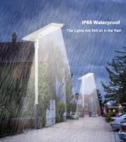 China Engineering Ip65 Waterproof Integrated Induction LED Solar Powered Street Light for sale