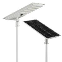 China UNIKE All in Two Solar Street Light 70W Solar Panel 90Ah LiFePO4 Battery Waterproof for sale