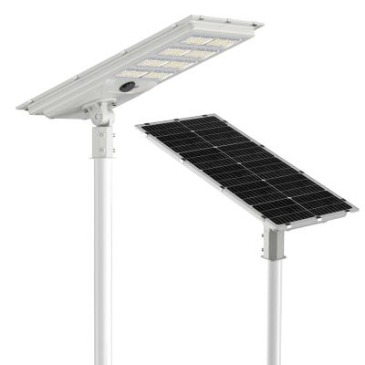 China UNIKE All in Two Solar Street Light 70W Solar Panel 90Ah LiFePO4 Battery Waterproof for sale