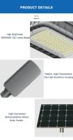 China UNIKE 40W-120W IP66 Solar Street Light LiFePo4 Battery 5050SMD 6000-22000lm for sale