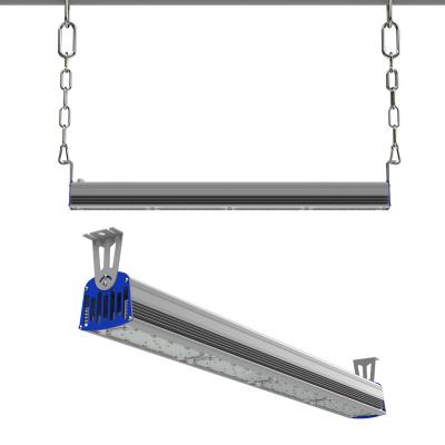China UNIKE 50W-250W IP65 LED Linear High Bay Light with 145-155 LM/W Efficacy for Industrial Warehouses for sale