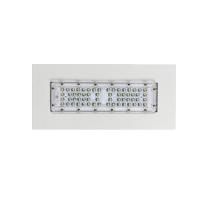 China IP65 Recessed LED Canopy Light 50W-200W Industrial Ceiling Lighting for Gas Stations with 125-135 lm/W Efficiency for sale