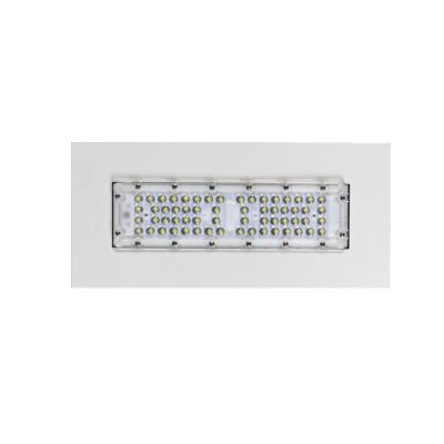 China IP65 Recessed LED Canopy Light 50W-200W Industrial Ceiling Lighting for Gas Stations with 125-135 lm/W Efficiency for sale