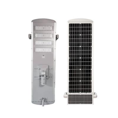China UNIKE 40W All in One Solar LED Street Light IP65 Self Cleaning 8m Height for sale