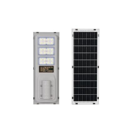 China UNIKE 300W All In One Solar Street Light 96 LED 30W Panel for Remote Areas for sale
