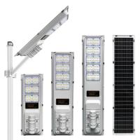 China UNIKE All in One Solar Street Light 400W 3.2V 45AH LiFePO4 Battery Remote Control for sale