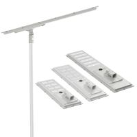China Waterproof IP65 All In One Solar Street Lights Motion Sensor Optional Pole Mount for sale