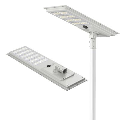 China UNIKE 180lm/W IP65 All-in-One LED Solar Street Light 30W-70W Dusk to Dawn for sale