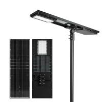 China Aluminum 190lm/W All in One Solar Street Light 25W to 60W Waterproof IP65 for sale
