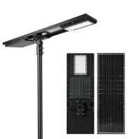 China UNIKE All-in-One Solar LED Street Light with Microwave Sensor - 25W to 60W Power, 4-10m Installation Height for sale
