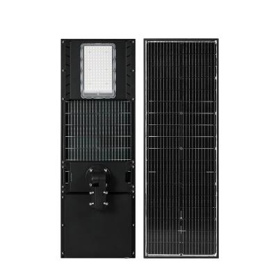 China Outdoor Smart Road Lighting Auto Cleaning LED Solar Street Light for sale