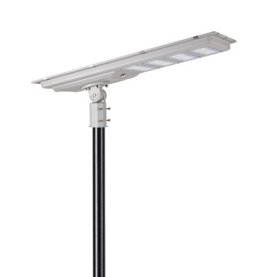China All-in-One LED Solar Street Light 180lm/W IP65 30W-70W LiFePo4 Battery for sale