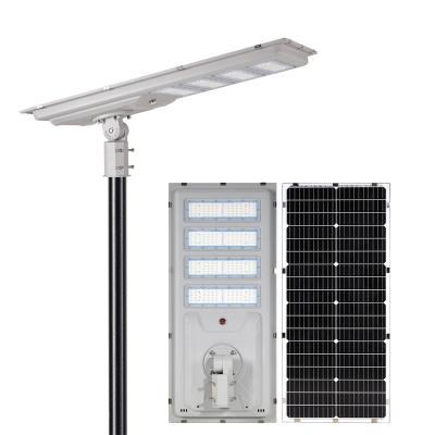 China All in One Solar Street Light 180lm/W IP65 110W Monocrystalline Panel 12hrs Lighting for sale