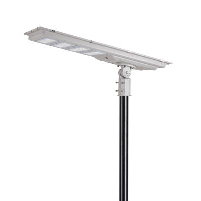 China UNIKE All In One Solar Street Light 180lm/W IP65 30W-70W LiFePo4 Battery for sale