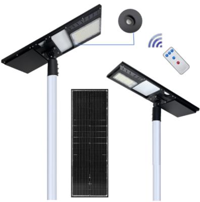 China UNIKE All in One Solar LED Street Light 25W-60W with Microwave Sensor LiFePo4 Battery for sale