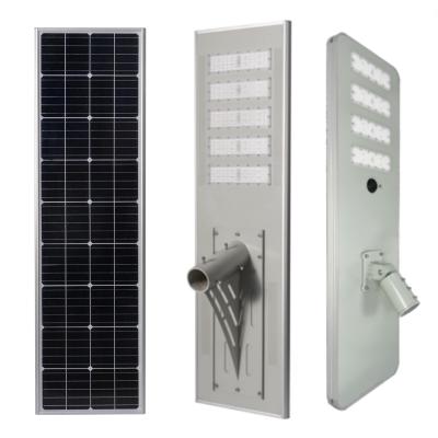 China All in One LED Solar Street Light 12.8V LiFePO4 Battery 30W to 120W IP66 for sale