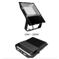 China Outdoor 220V Flat LED Flood Light 10W to 200W IP65 Waterproof for sale