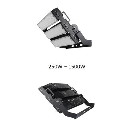 China 250W to 1500W LED Outdoor Flood Light for Stadium Sports Field with 225,000 Lumens and IP65 Rating for sale
